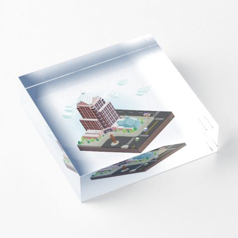 City Blocks: Legacy Tower (Rochester, NY) • Metro Posters